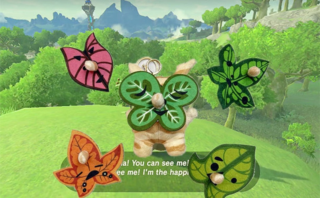 Korok Plush Keychain (sound-making Toy) - 《legend of Zelda》 - Etsy
