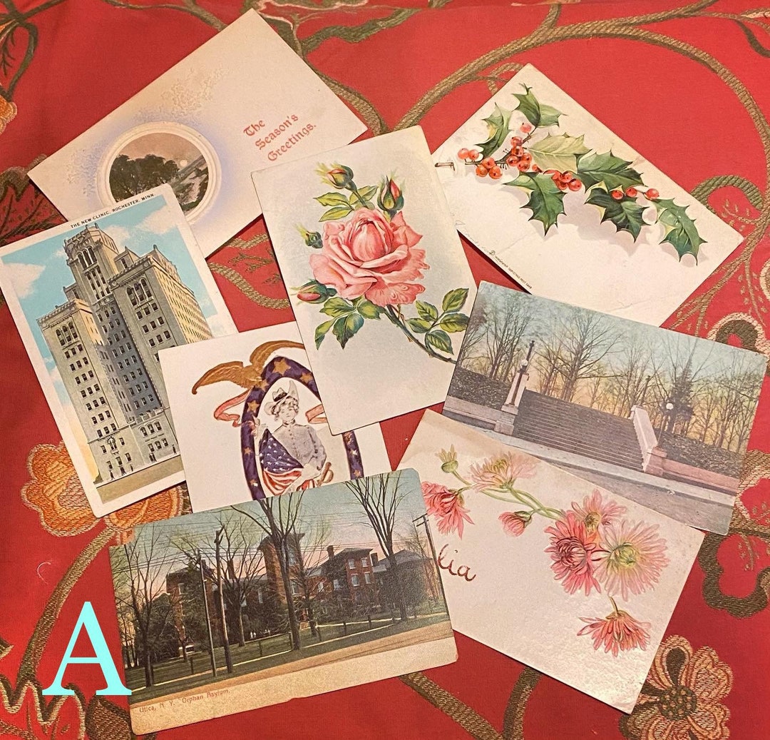 Antique Postcards - Etsy