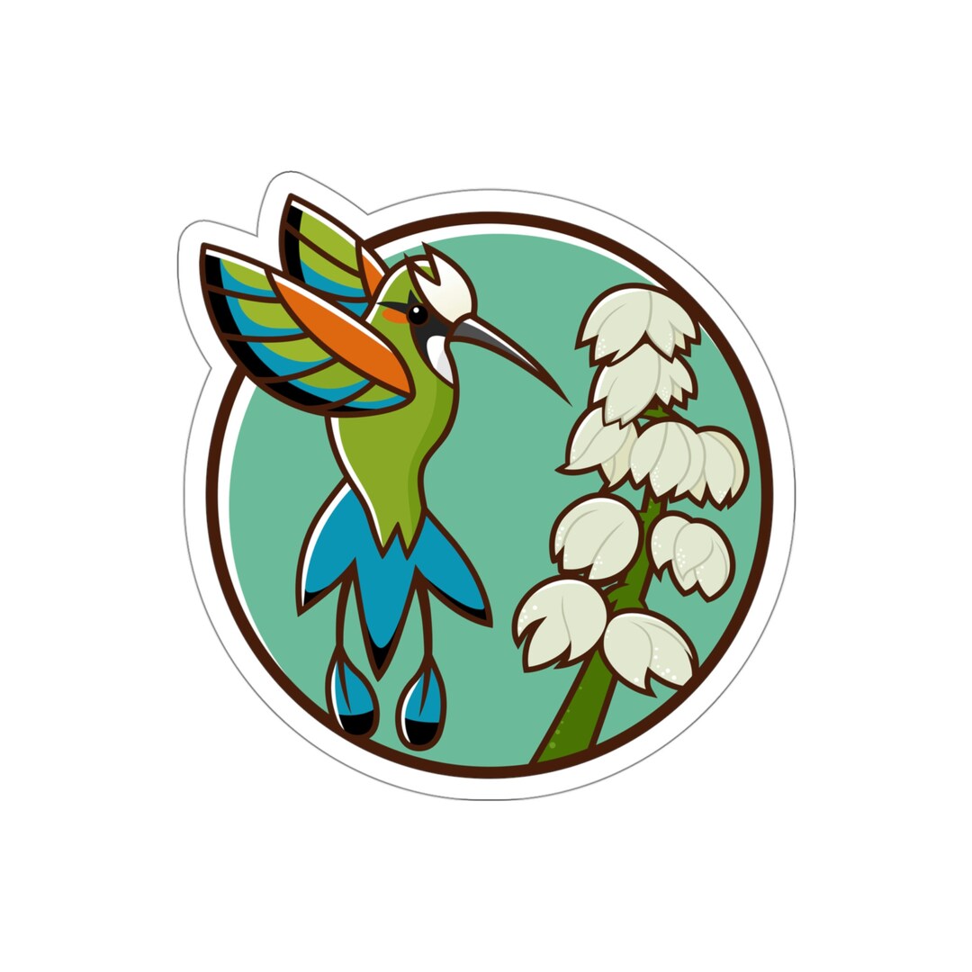 Torogoz Sticker | Ave Nacional De El Salvador Die-cut Stickers - Etsy