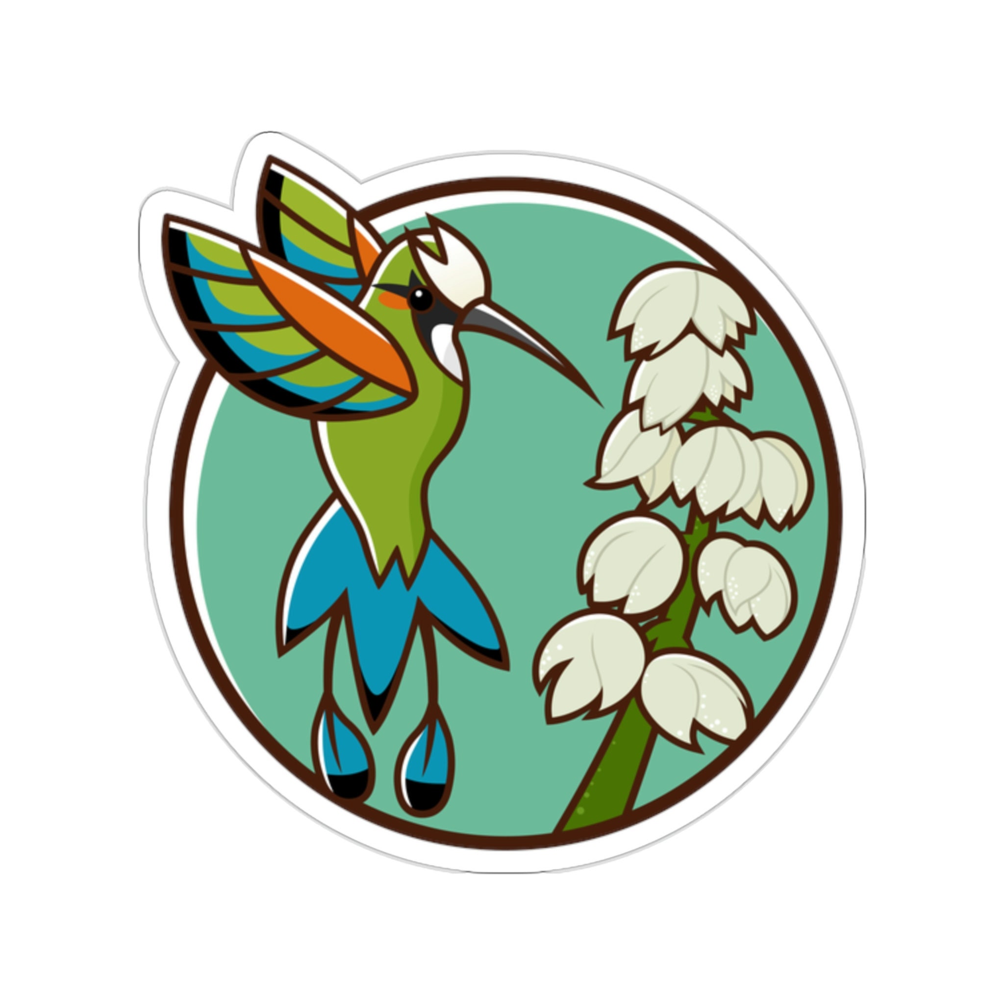 Torogoz Stikers | Ave Nacional De El Salvador Kiss-cut Stickers - Etsy