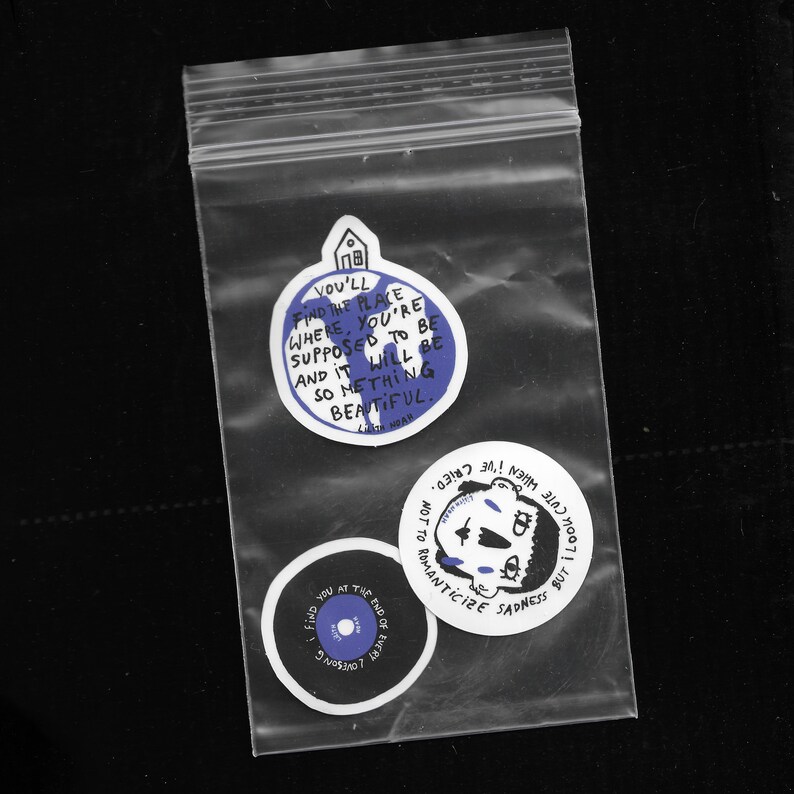 Poetry Sticker Bundle - Etsy