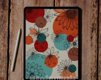 IPhone Wallpaper Smiley Face Boho Hippie wallpaper for Ios - Etsy