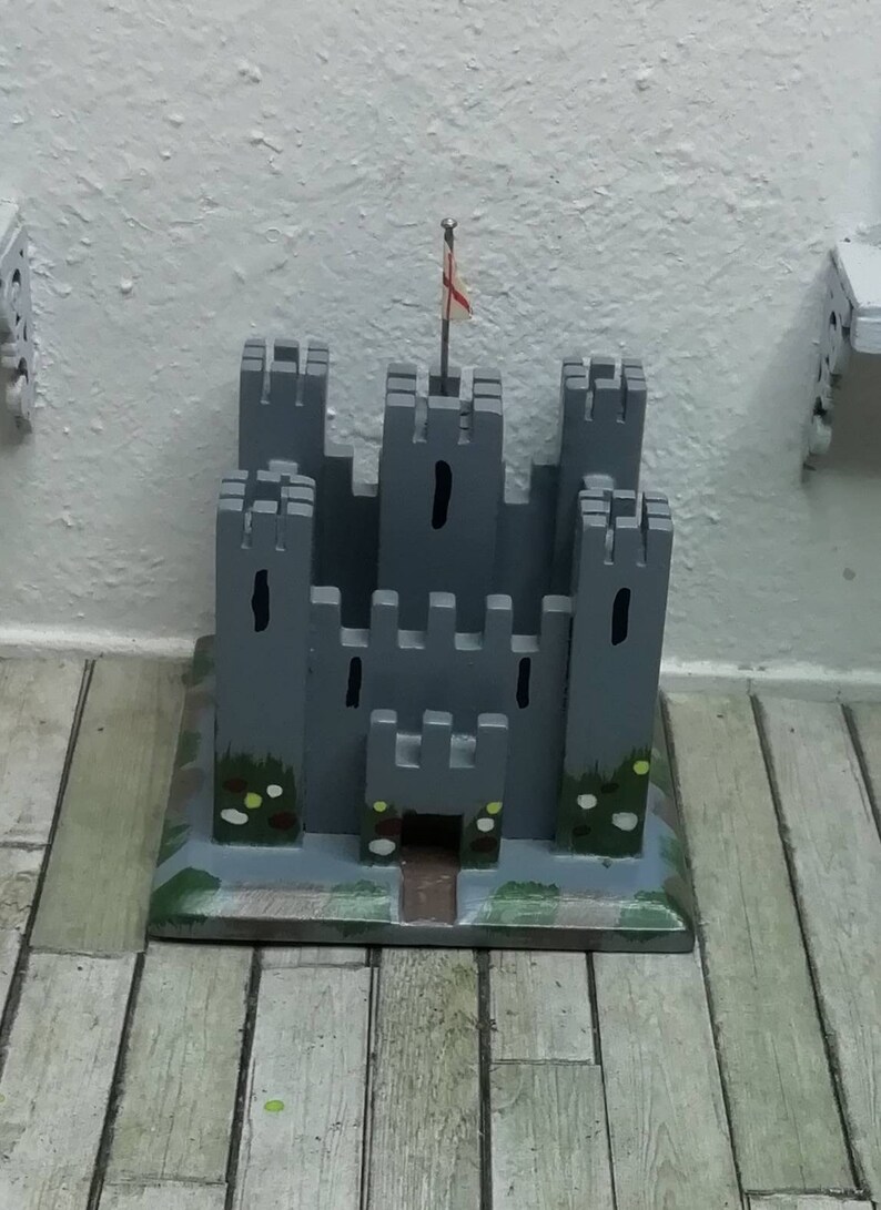 Dollhouse, Miniature Castle, Plastic Toy Kids, 1:12 - Etsy