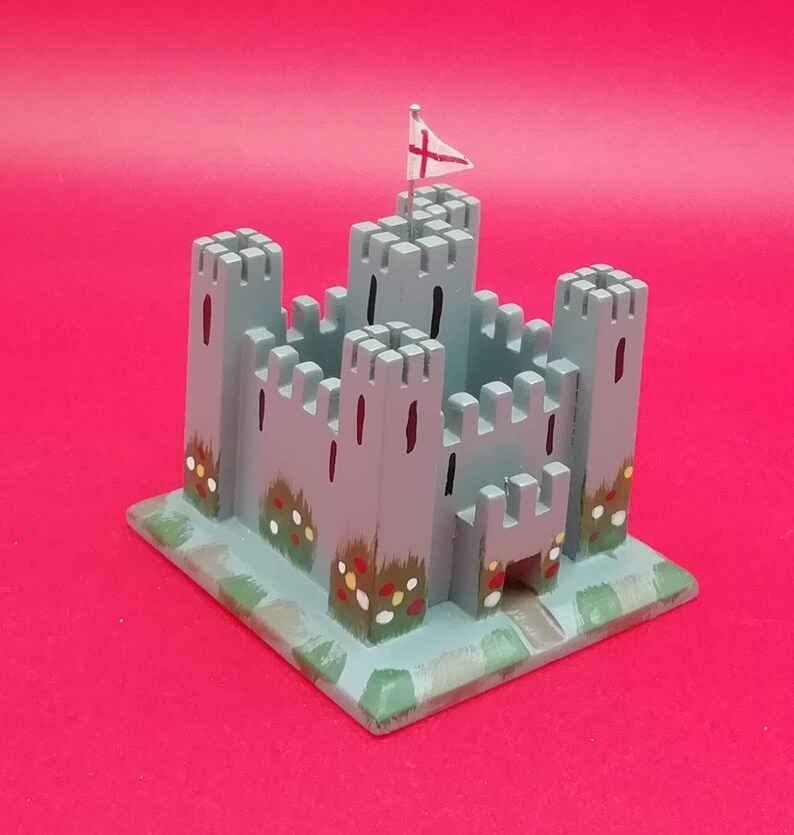 Dollhouse, Miniature Castle, Plastic Toy Kids, 1:12 - Etsy