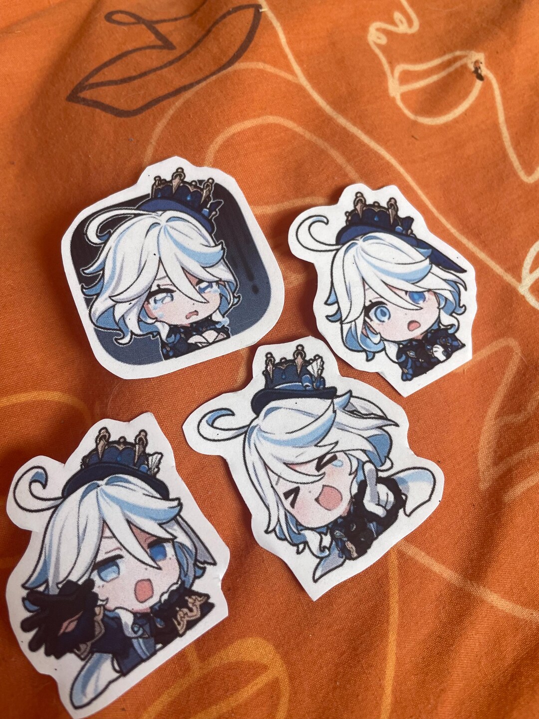 Furina // Genshin Impact Sticker Pack - Etsy
