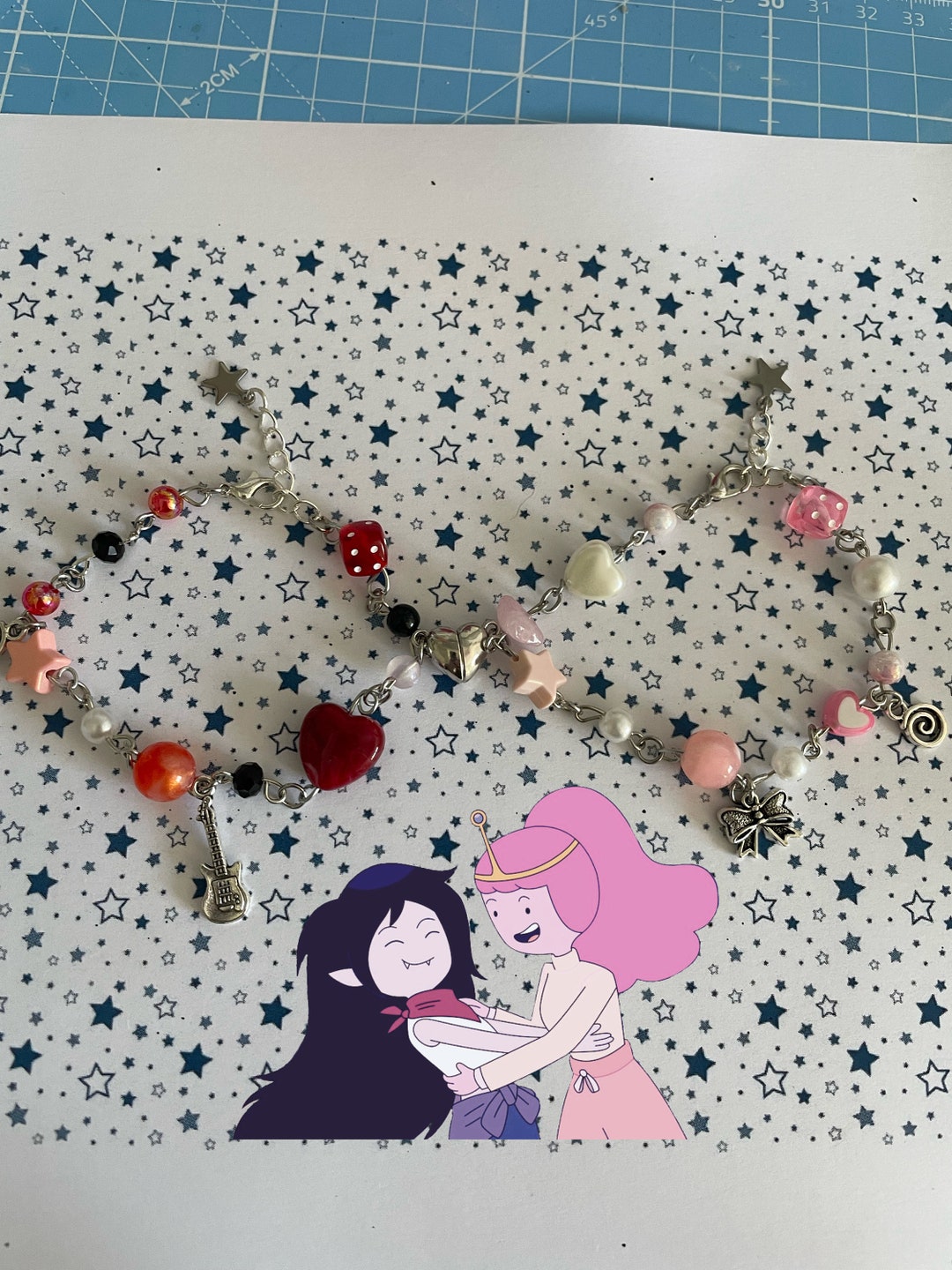 Pre-order//marceline X Princess Bubblegum Matching Bracelets ...