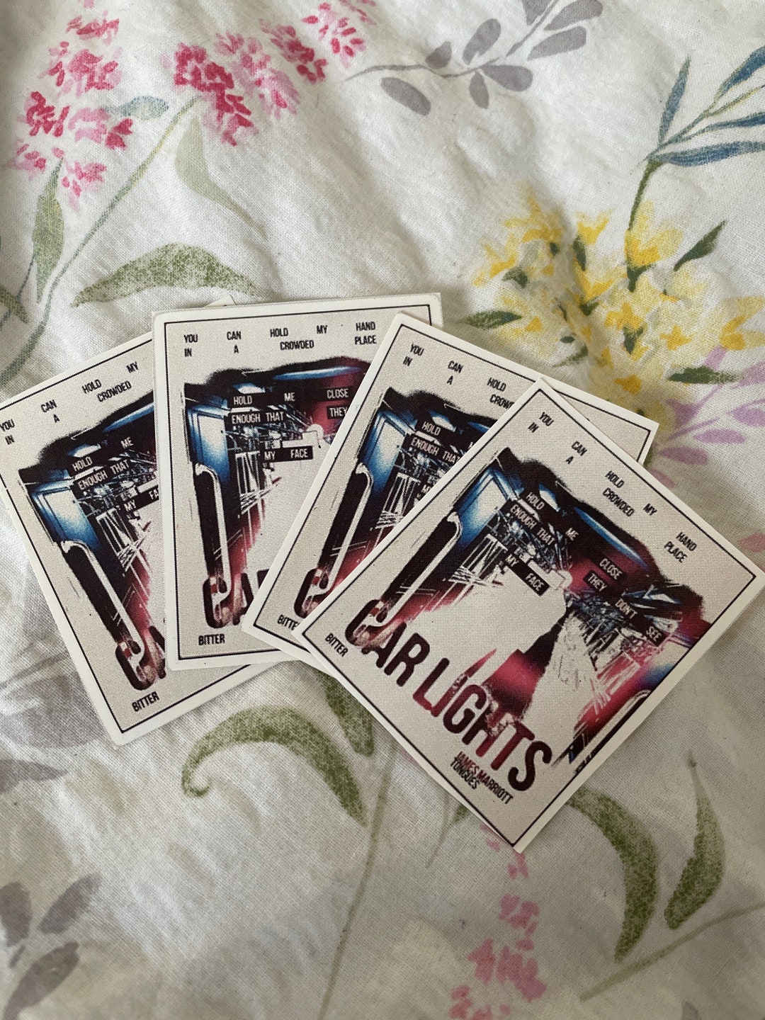 Car Lights //james Marriott Sticker - Etsy UK