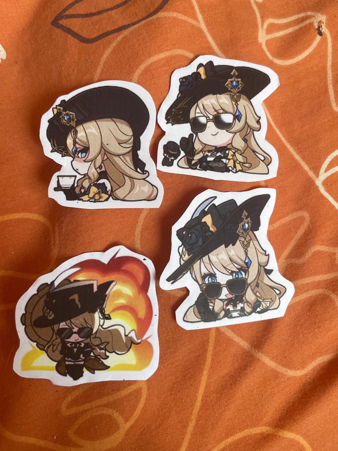 Navia // Genshin Impact Sticker Pack - Etsy