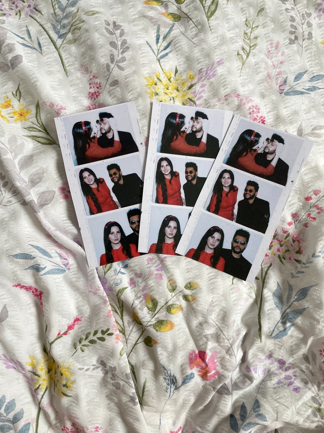 Lana Del Rey and the Weekend Bookmark// Photo Booth Slip - Etsy UK