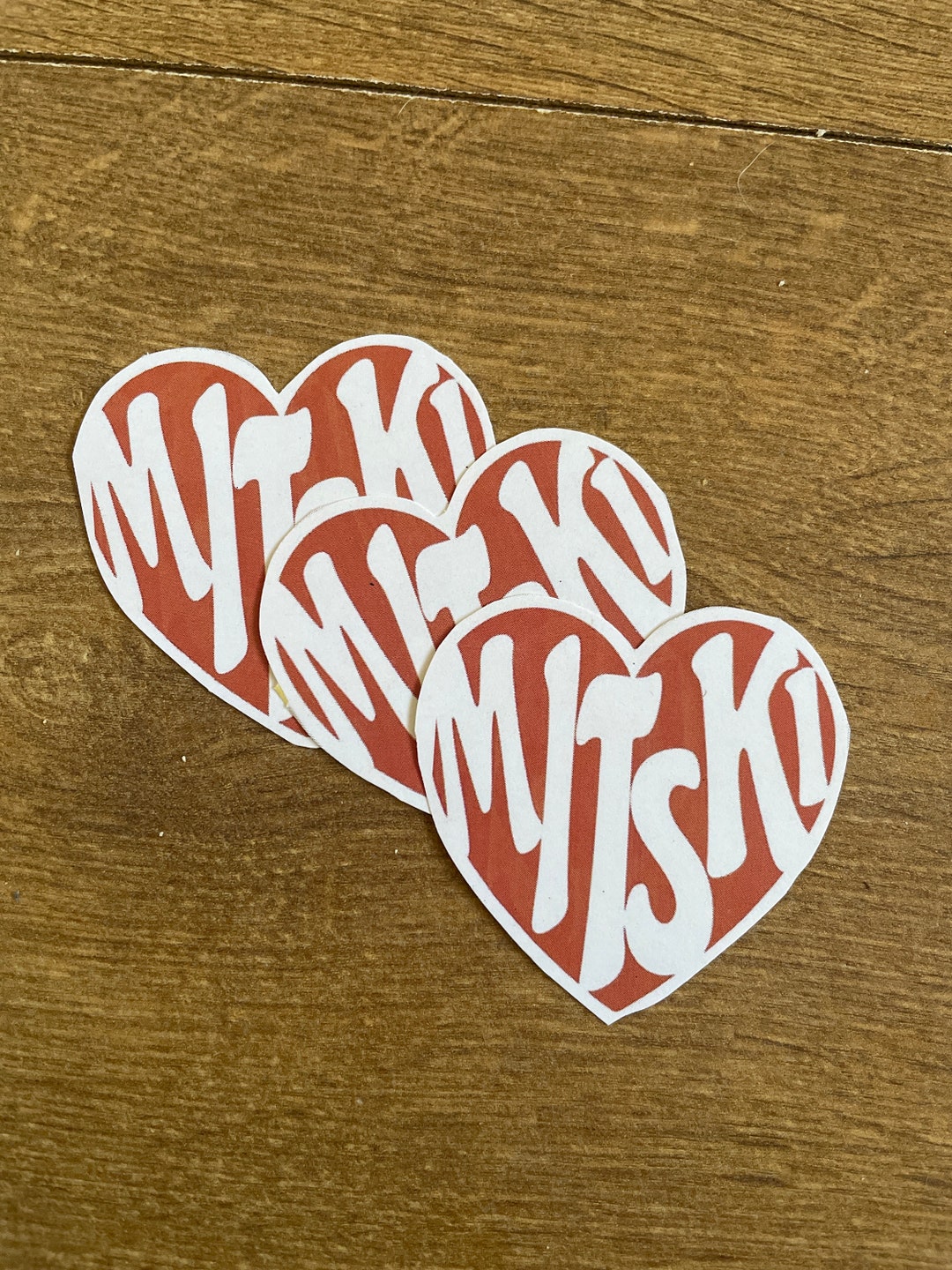 Mitski Heart Sticker - Etsy