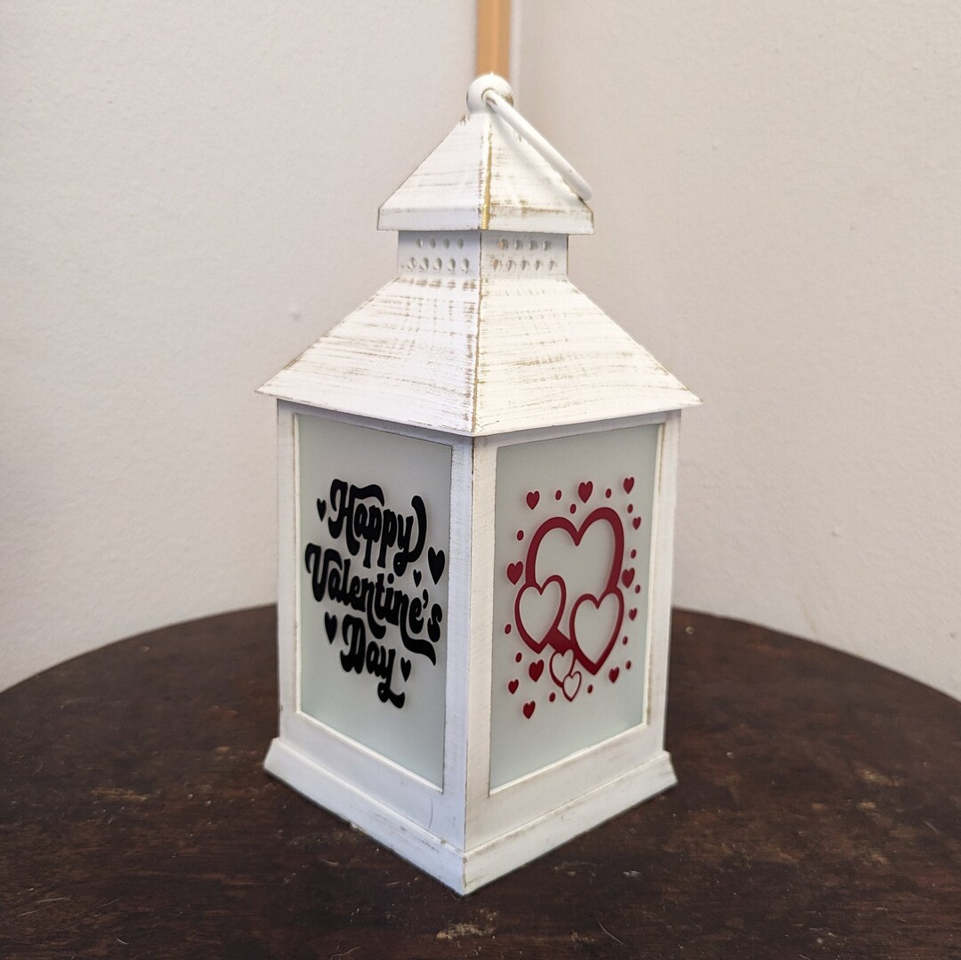 Valentine's Day Lantern - Etsy