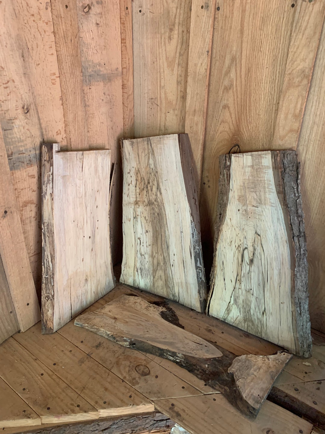 Beautiful Spalted Wormy Maple Boards - 109 4 Pack - Etsy