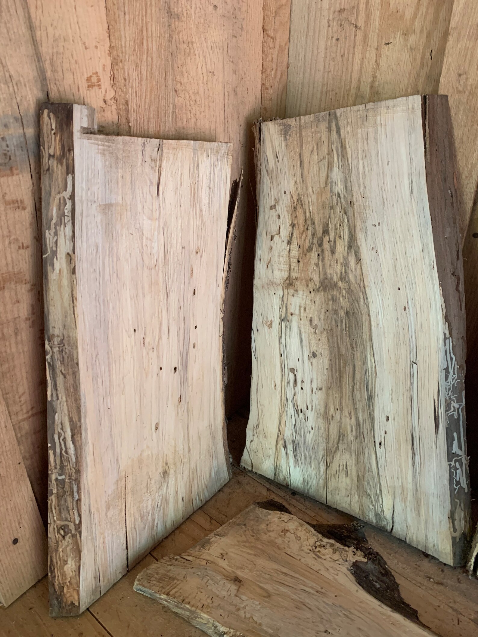 Beautiful Spalted Wormy Maple Boards - 109 4 Pack - Etsy