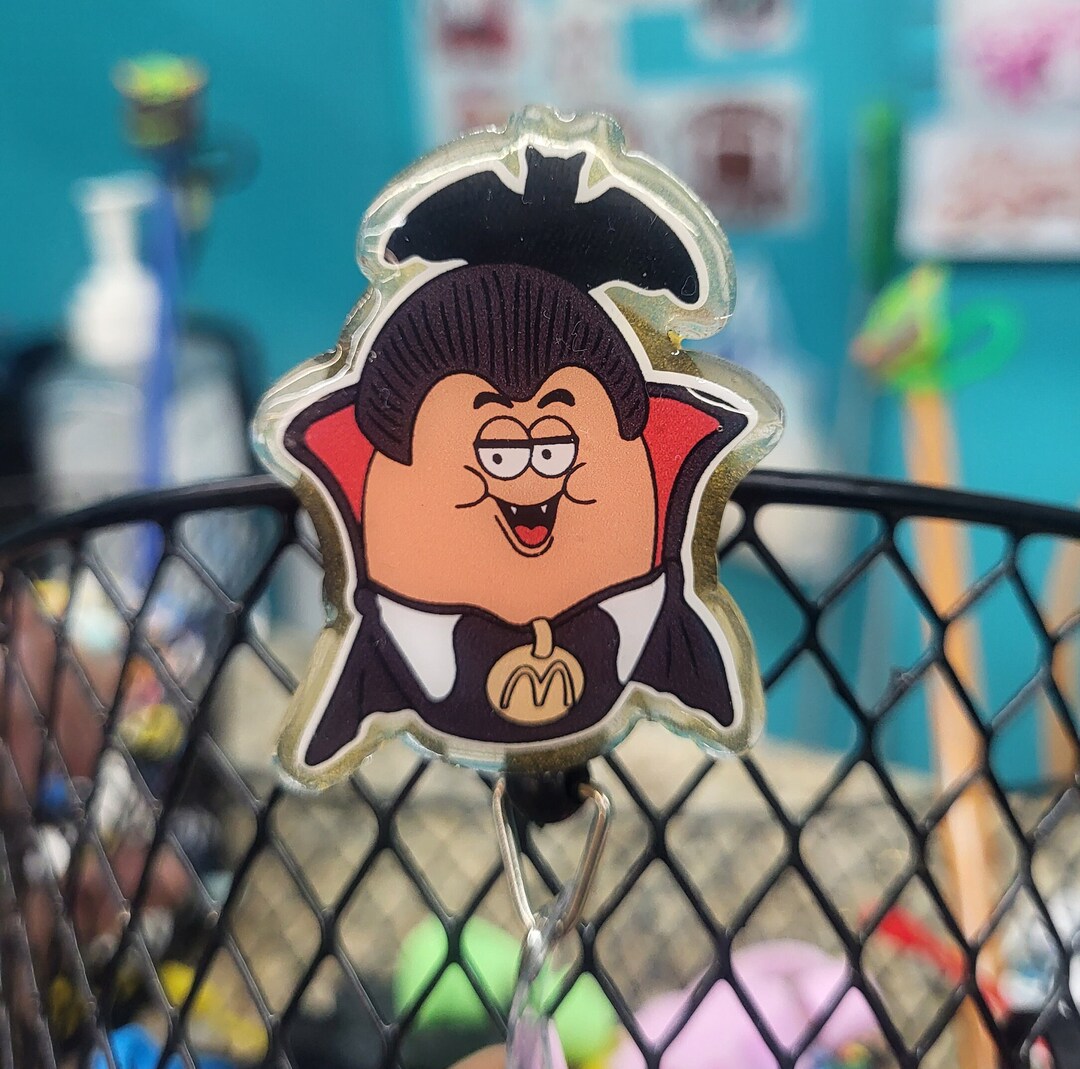 Vampire Badge Reel, Food Badge, Vampire, Halloween Badge, Happy Badge ...