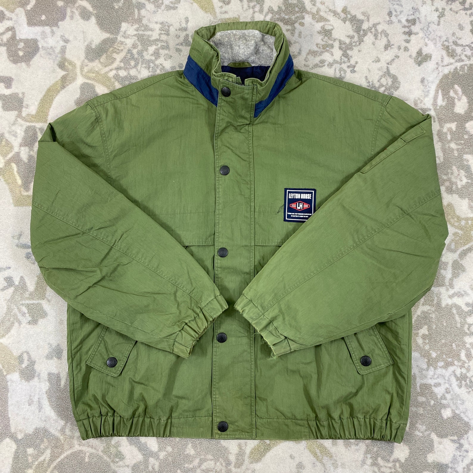 Leyton House Jacket Vintage Leyton House Windbreaker Vintage Leyton ...