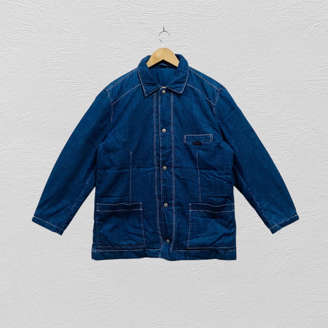 Vintage Papas Denim Chore Jacket Japanese Brand, Vintage Clothing ...