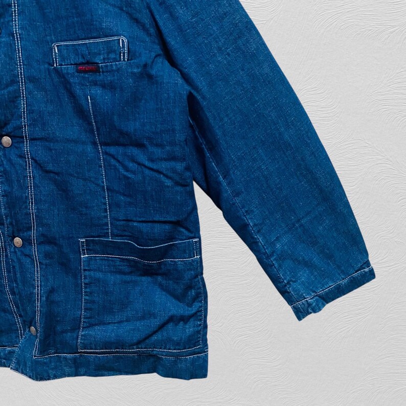 Vintage Papas Denim Chore Jacket Japanese Brand, Vintage Clothing ...