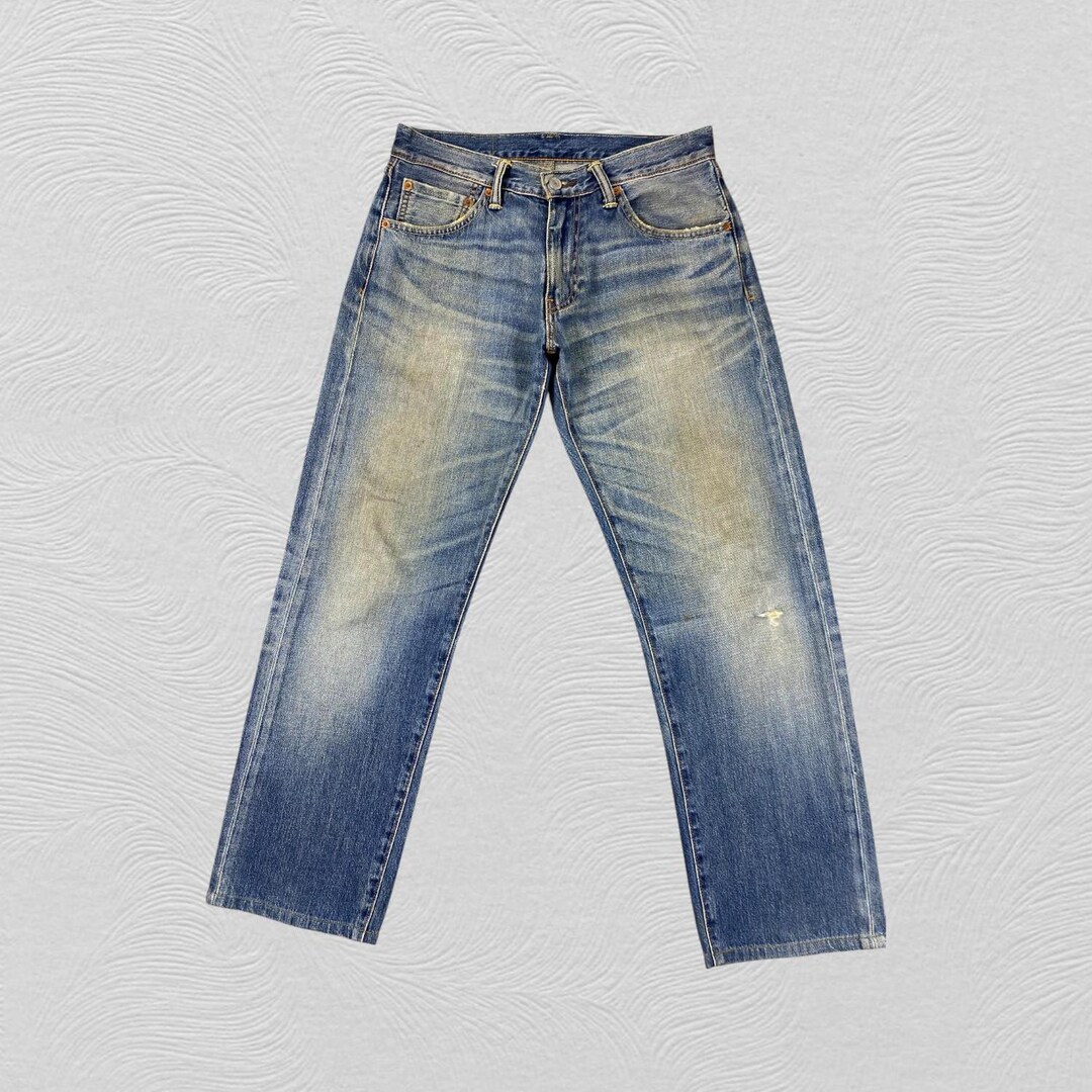 31x29 Dirty Used Blue Vintage Levi's 503 Jeans SJ044 Denim Blue ...