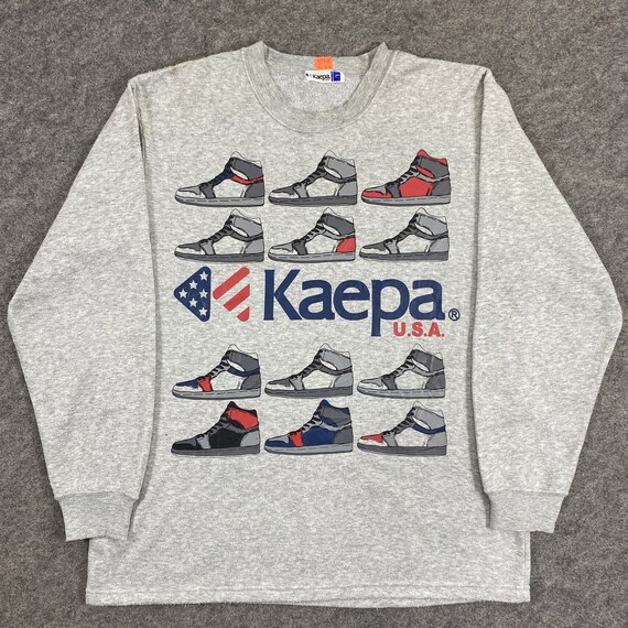 vintage kaepa USA sweatshirt High Fashion Street Fash… - Gem