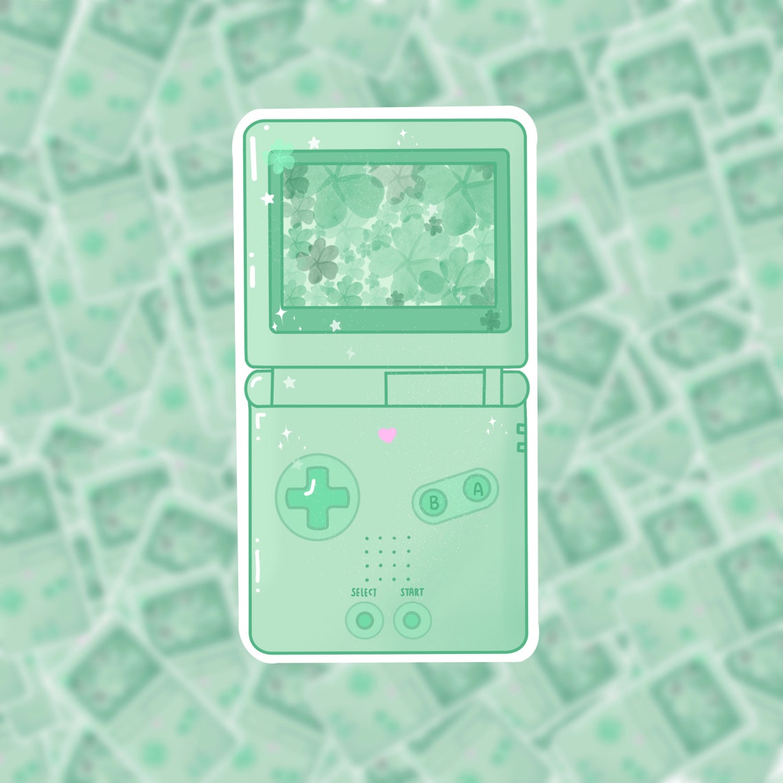 Gameboy Advance SP Sticker Weatherproof Sticker Game - Etsy