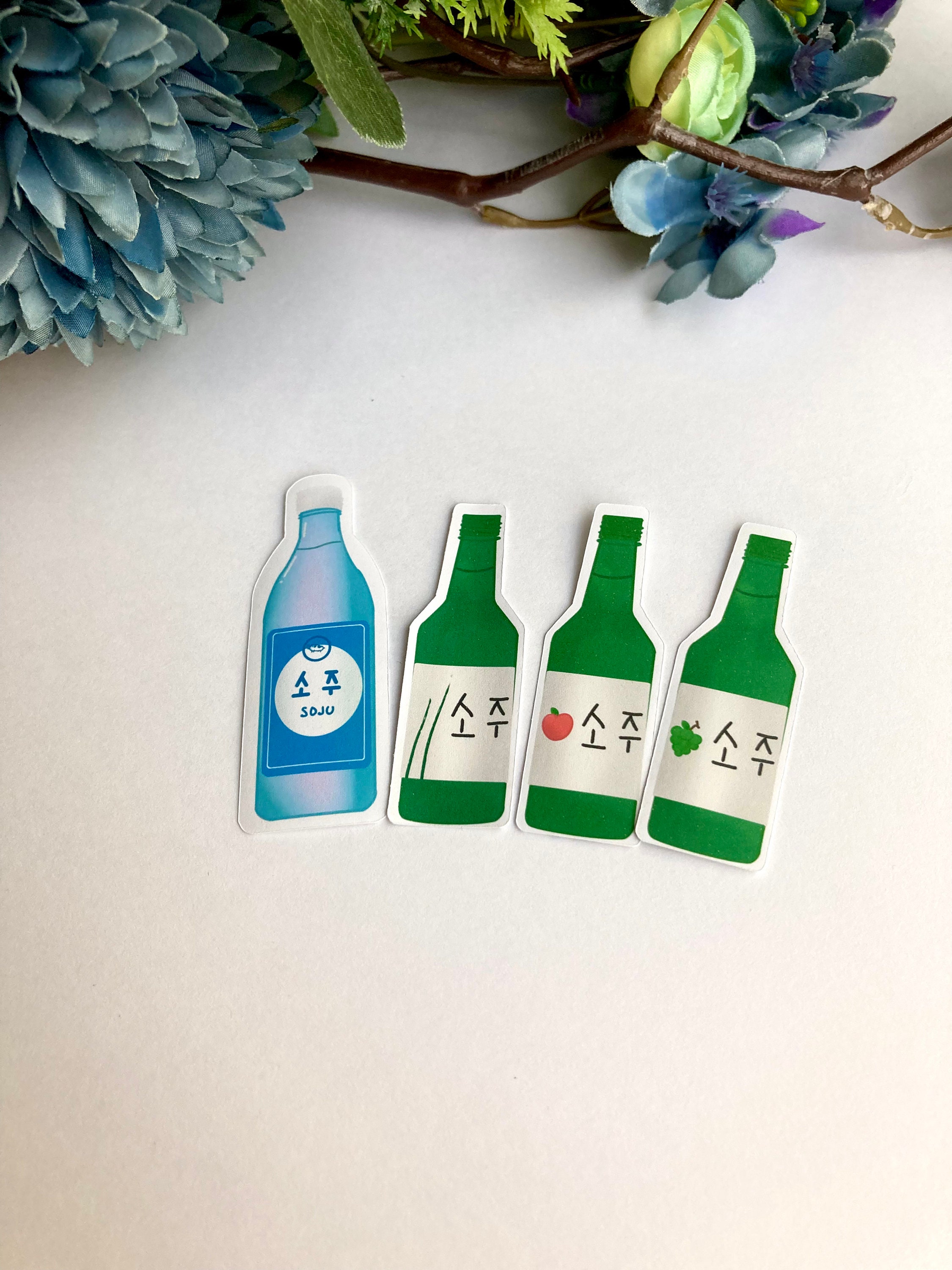 Soju Buddies Sticker Bundle Soju sticker set Korean | Etsy