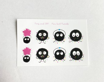Soot Sprite Sticker - Etsy