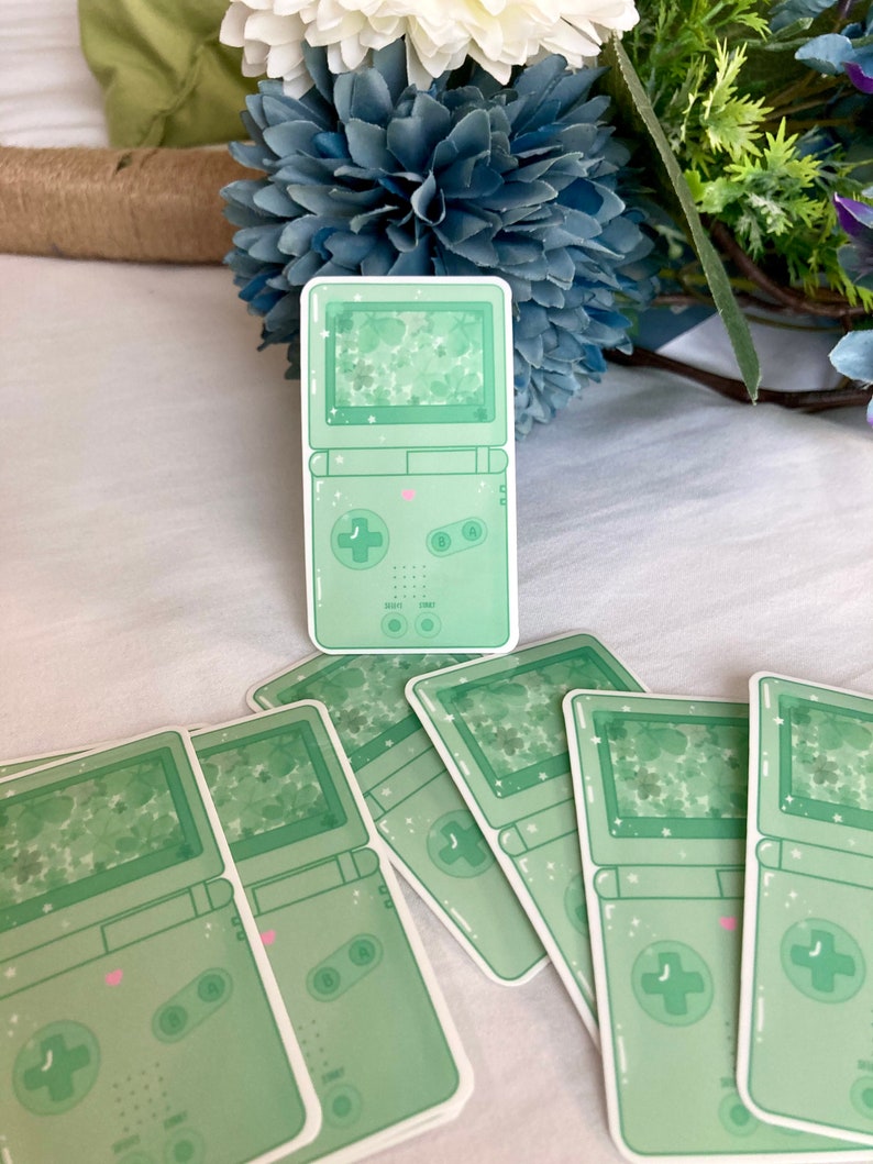 Gameboy Advance SP Sticker Weatherproof Sticker Game - Etsy