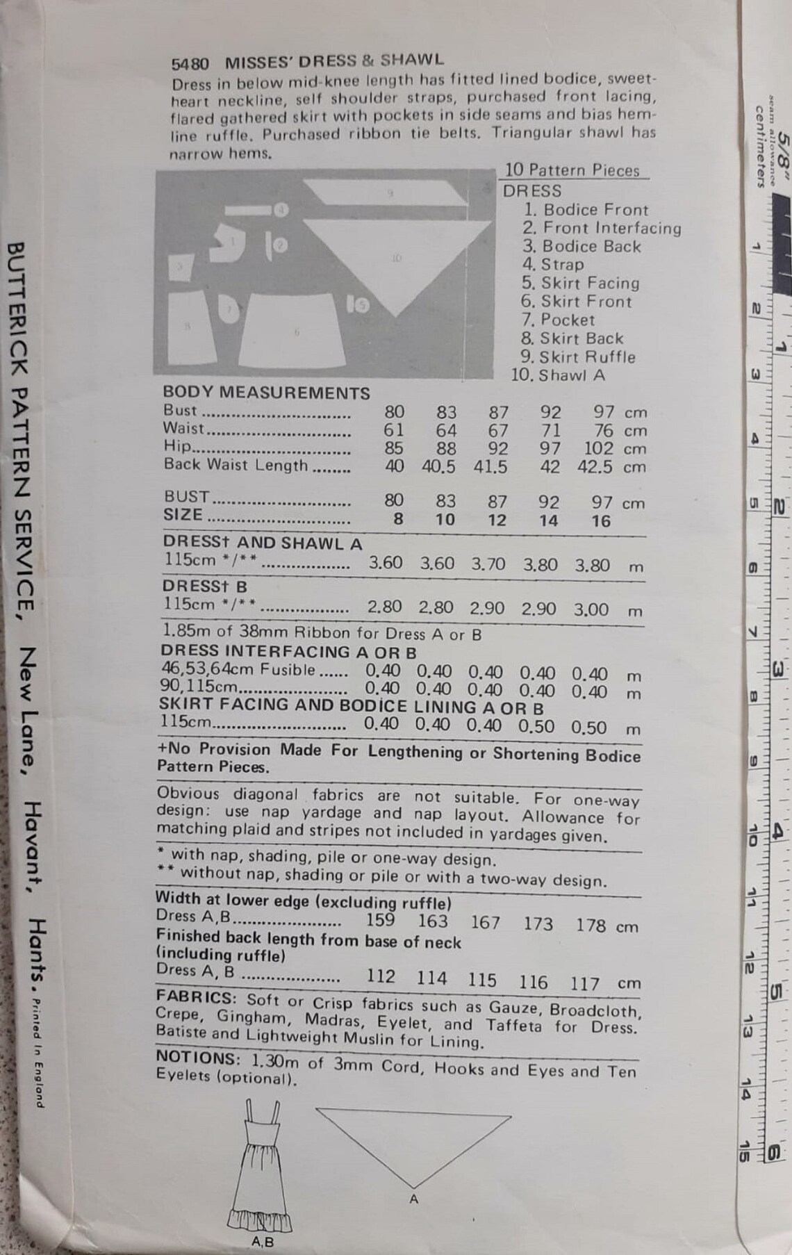 Butterick Sewin Patterns, Very Easy Dress Patterns, Misses' Dress and ...