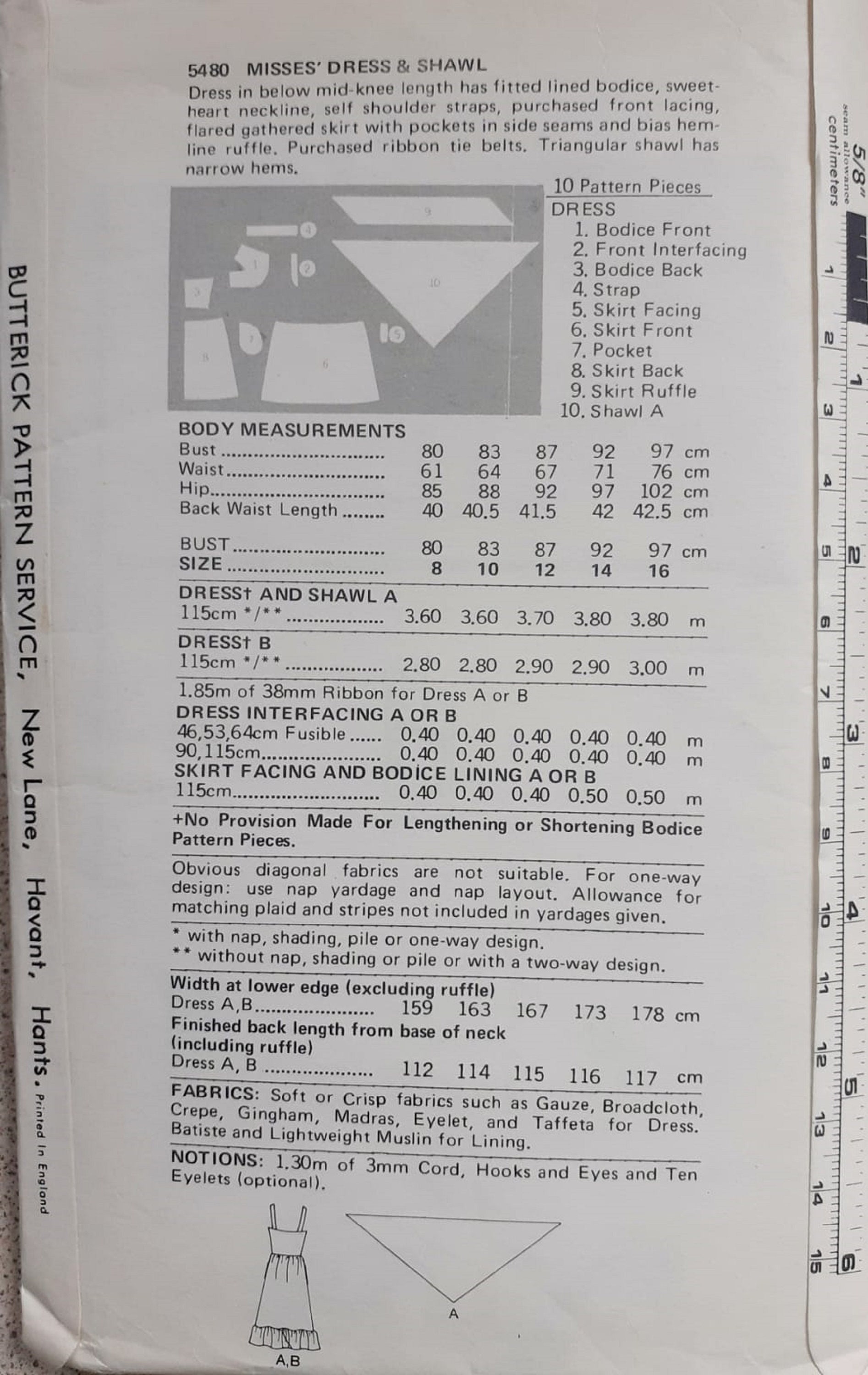 Butterick Sewin Patterns, Very Easy Dress Patterns, Misses' Dress and ...