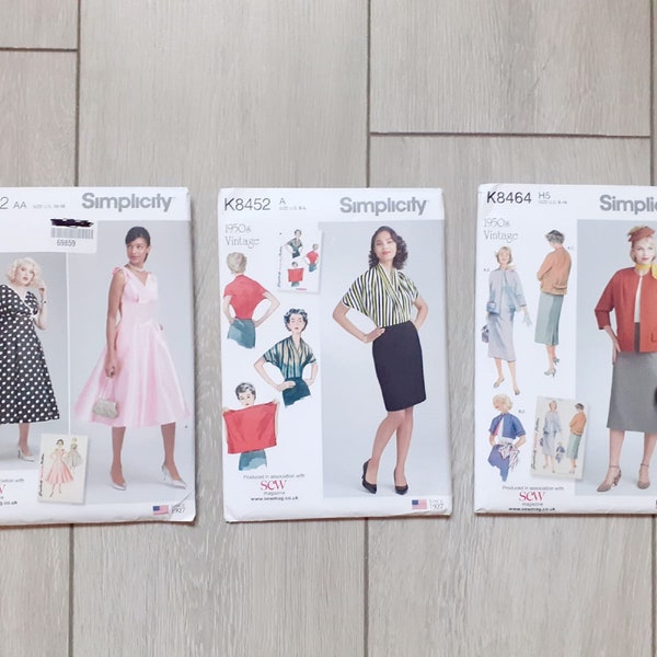 1950s Jacket Pattern - Etsy UK