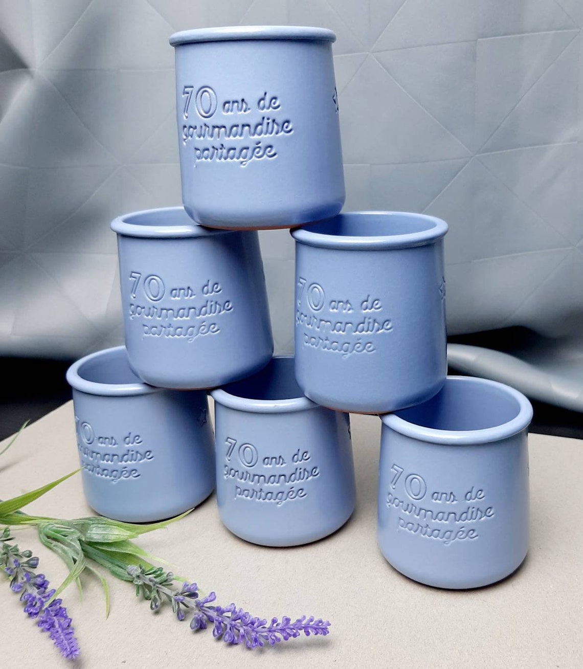 French La Fermiere Yogurt Pot Containers SET OF 3 Limited - Etsy