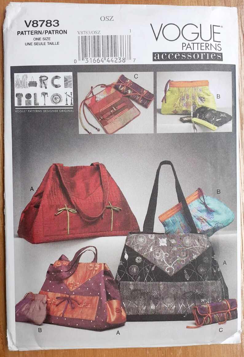 Sewing Patterns, Butterick Sewing and Knitting Tote and Accessories ...