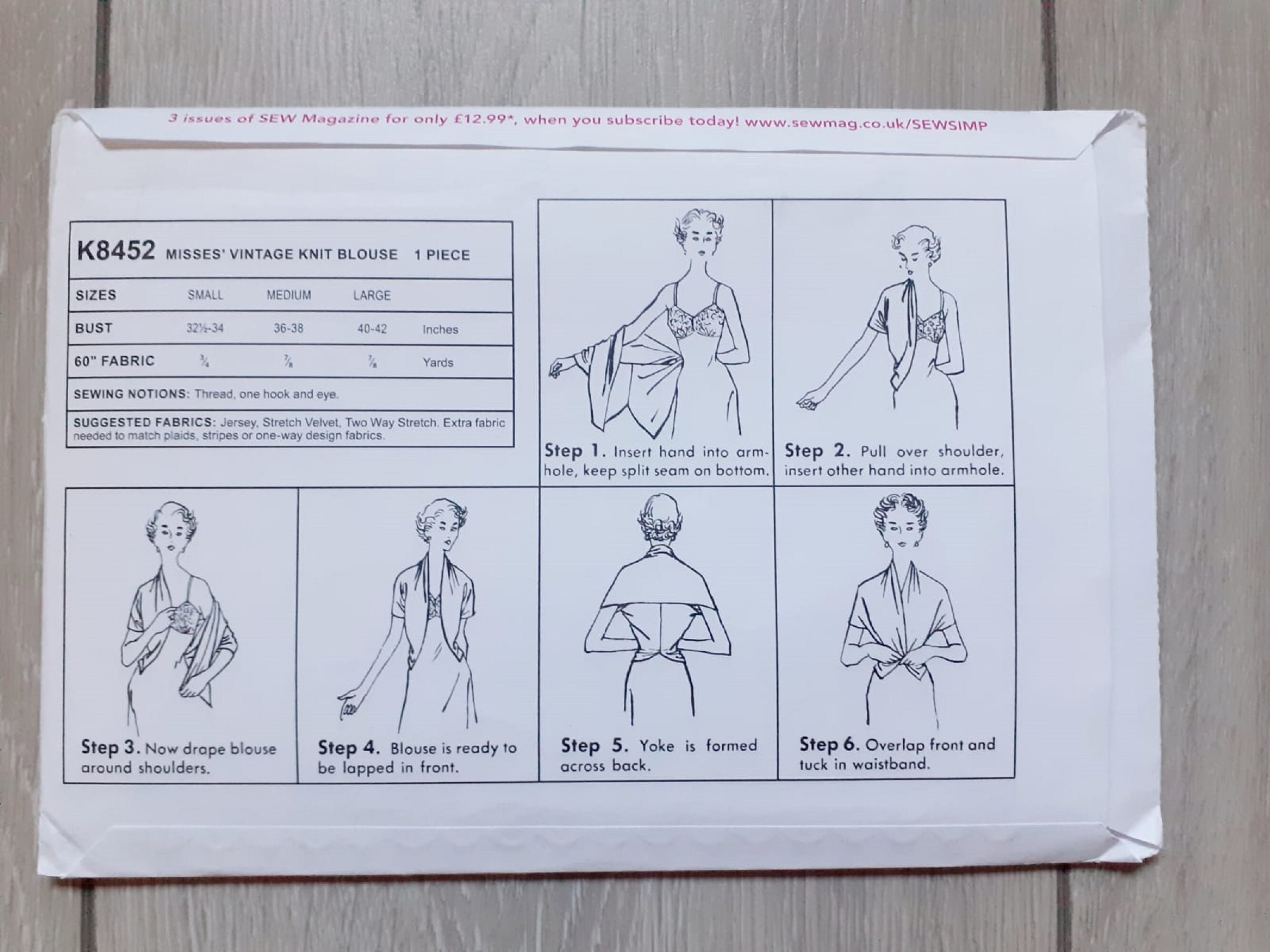 Vintage Sewing Patterns 1950s, Vintage Dress Pattern, Blouse Pattern ...