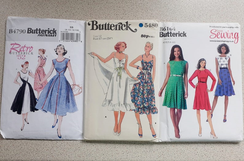 Butterick Sewin Patterns, Very Easy Dress Patterns, Misses' Dress and ...
