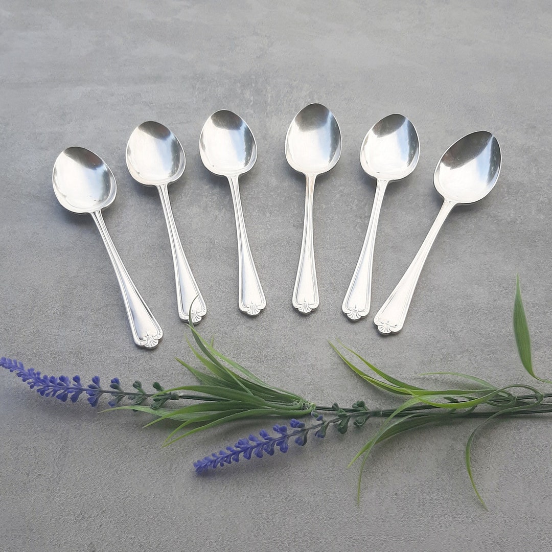 Vintage Sheffield England Silver Plated EPNS Table Spoons - Vintage ...