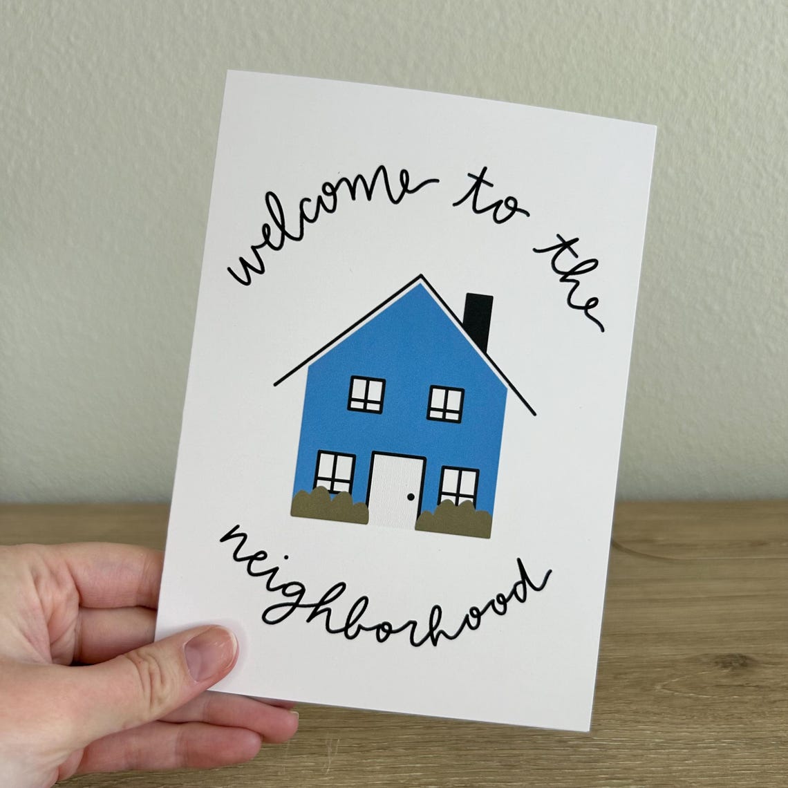 New Neighbor Greeting Cards Blank Set of 3 - Card, Welcome to the ...