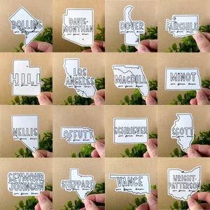 CUSTOM Military Base Stickers Waterproof Sticker Military - Etsy