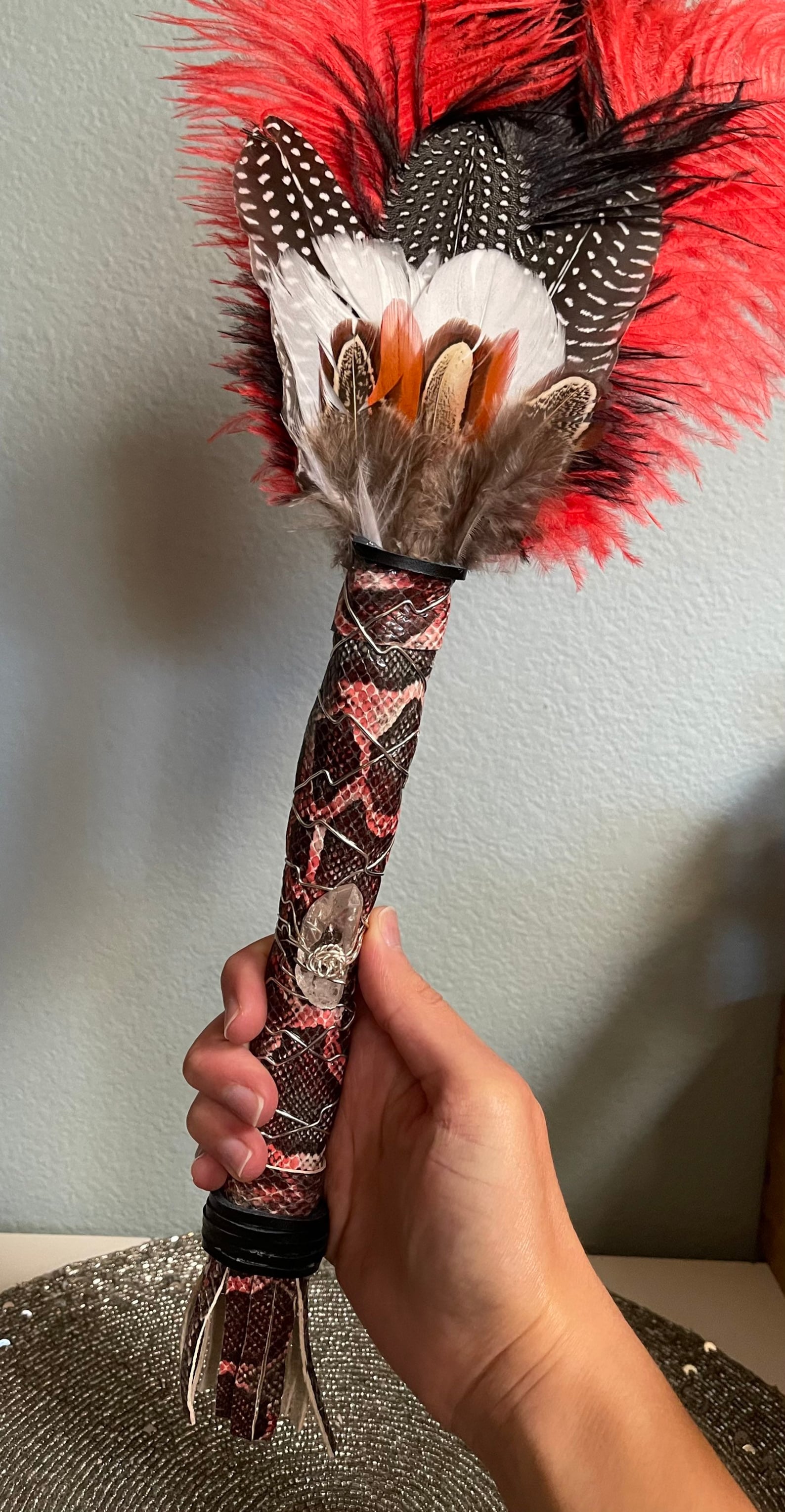 Smudge Wand, Smudge Fan, Smudging, Feather Fan, Cleansing Fan, Witch ...