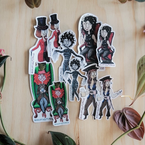Johnny Depp Stickers - Etsy