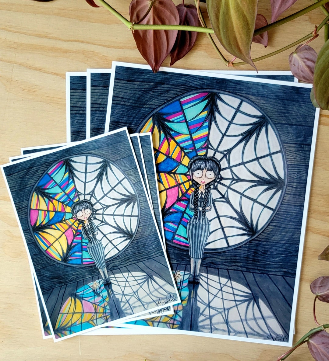 Wednesday Addams Digital Print - Etsy