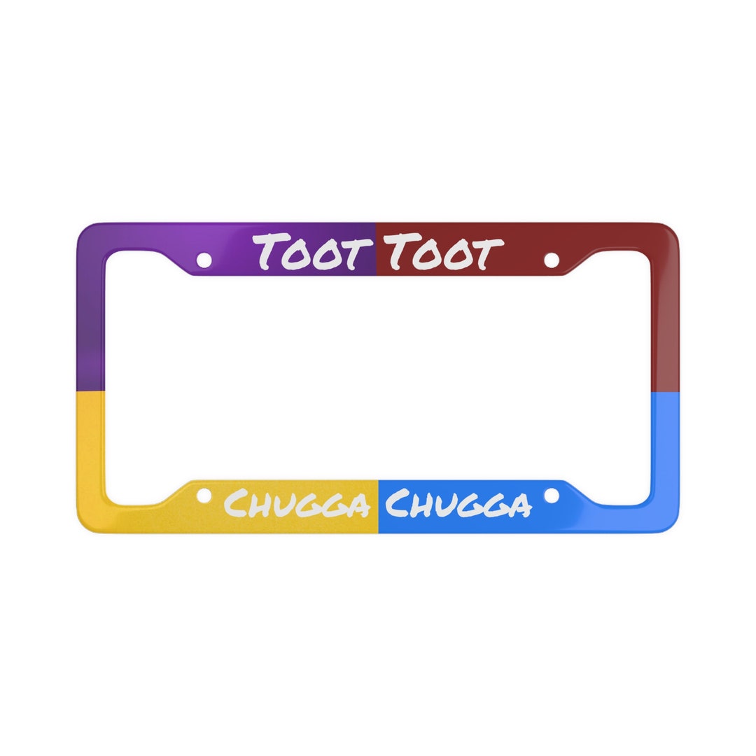 The Wiggles License Plate Frame - Etsy