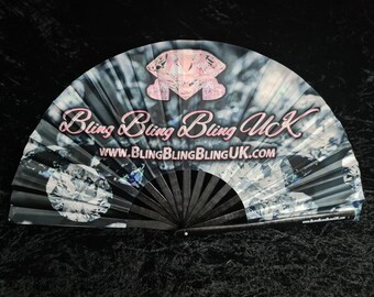 Bling Hand Fan - Etsy UK