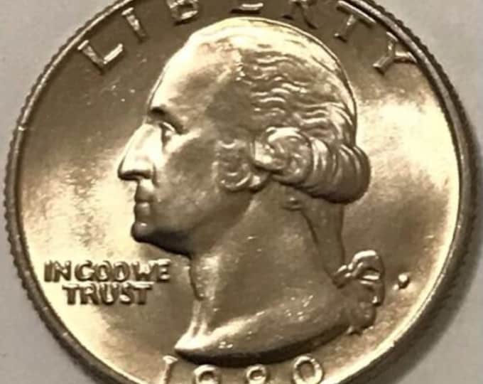 1980 P Washington Quarter Dollar Gem Bu Uncirculated - Etsy