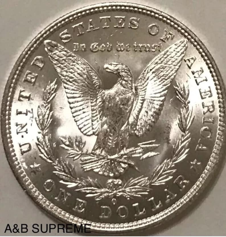 1883 O Morgan Dollar From OBW Estate Roll Choice-gem Bu Uncirculated 90 ...