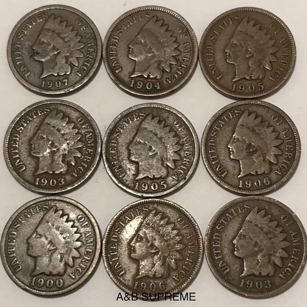 Indian Head Cent - Etsy