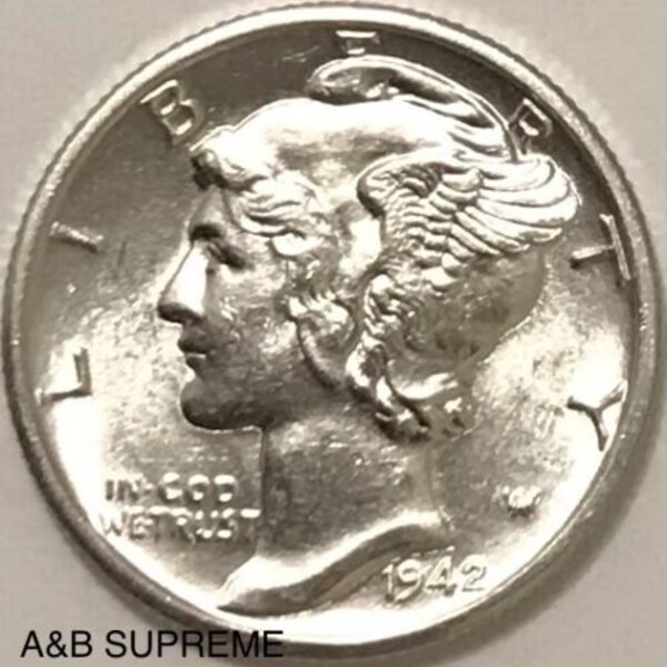 1942 Dime - Etsy
