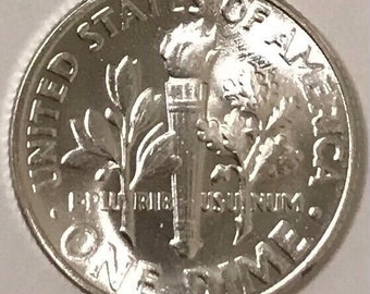 2 1946-1964 Roosevelt Dimes Gem Bu Uncirculated 90% Silver - Etsy