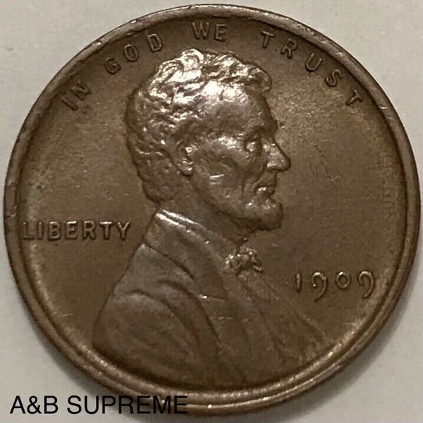 1909 Vdb Penny - Etsy