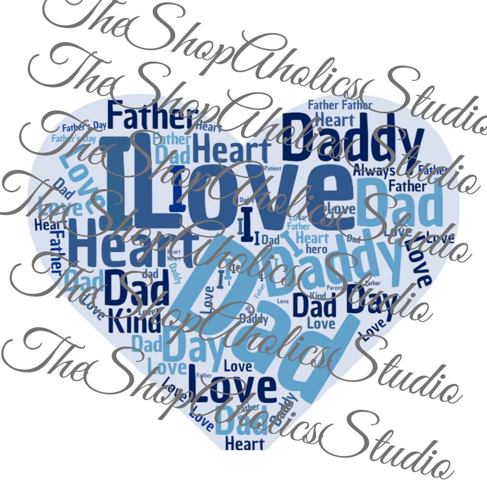 Daddy Word Cloud