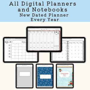 Christian Faith Digital Planner and Digital Stickers Bundle, Whole Shop ...